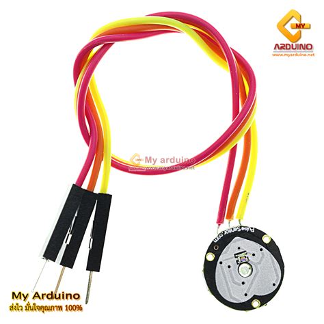 โมดลวดชพจรตรวจจบการเตนของหวใจ Pulse Sensor Amped สำหรบ Arduino พรอมสายรด ขาย Arduino
