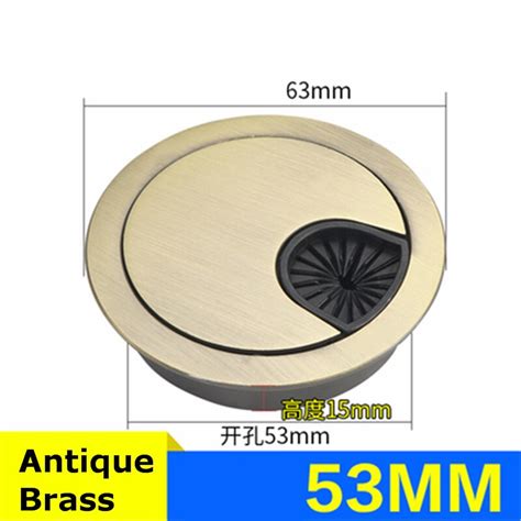 Wire Hole Cover Table Cable Wire Outlet Port Round Grandado