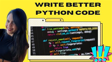 Write Better Python Code Pep8 Youtube