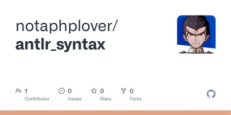 Github Notaphploverantlrsyntax