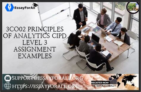 3co02 Principles Of Analytics Cipd Level 3 Assignment Example Essay