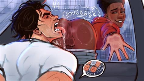 Rule 34 Eating Ass Gay Gutlust16194 Marvel Miguel Ohara Miles