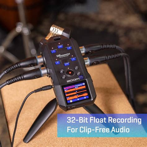 Zoom H6 Essential With 32 Bit Float Accessibility 6 Track Portable