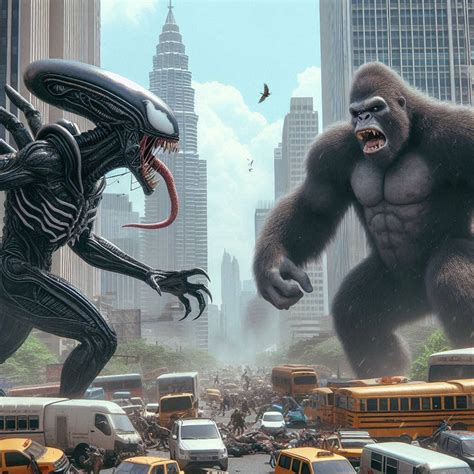Venomalien Xenomorph Vs Kong By Mp32as On Deviantart
