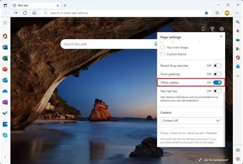 如何关闭 Microsoft Edge 中的侧边栏 Tiprelay