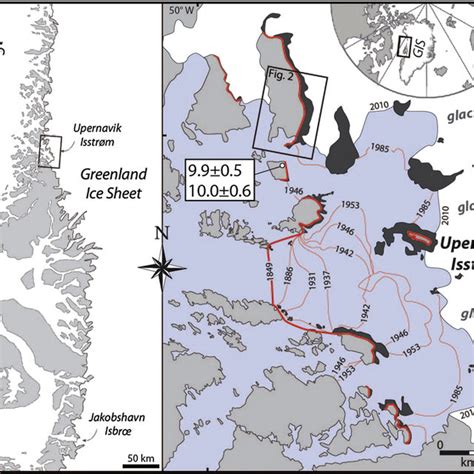 Pdf The Deglaciation And Neoglaciation Of Upernavik Isstrm Greenland