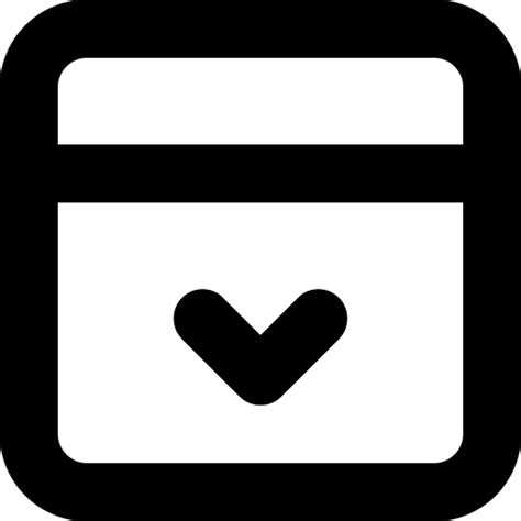 Layout Navbar Expand Icon Svg Png Free Download