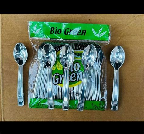 Plastic Silver Spoon At Best Price In Ahmedabad By A K Brothers Id 2853089005197