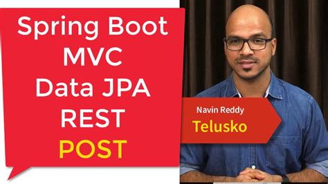Spring Boot Mvc Rest Post Example Part 8 Youtube