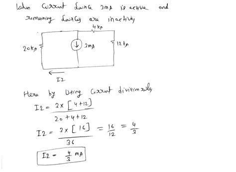Solved Use Superposition To Find I For The Circuit Shown In Figure P Course Hero