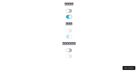 Toggle 0 6 2 Codesandbox