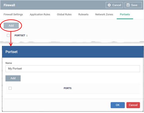 How To Configure Port Sets In A Windows Profile