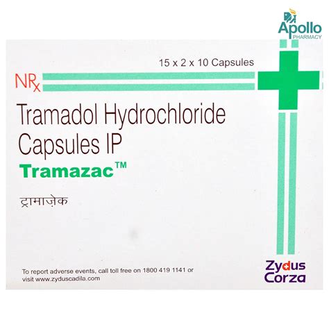 Tramazac Capsule యొక్క ఉపయోగాలు ప్రయోజనాలు మరియు ధరను వీక్షించండి In Telugu అపోలో ఫార్మసీ