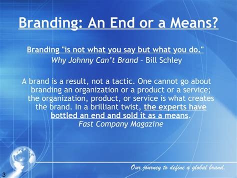 A Framework For Branding Ppt