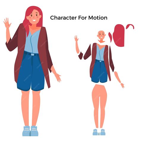 Premium Vector Cartoon Character For Motion Design