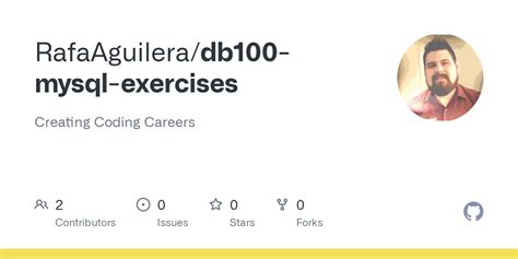 Github Rafaaguilera Db Mysql Exercises Creating Coding Careers