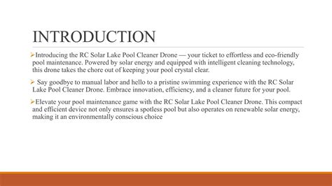 Remore Control Solar Lake Pool Cleaner Dronepptx