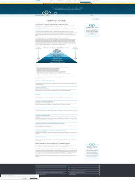 beginner s guide to seo search engine optimization moz pdf