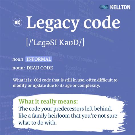 Kellton On Linkedin Legacy Code A Dusty Old Treasure Chest Of