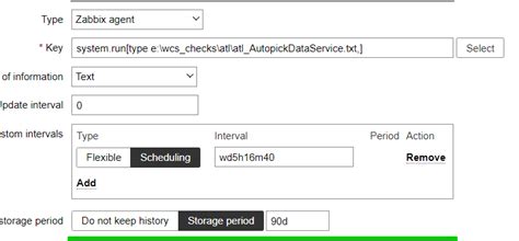 Scheduling Continues To Kick My Zabbix Forums