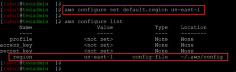 Resolving The You Must Specify A Region Error In Aws Tecadmin