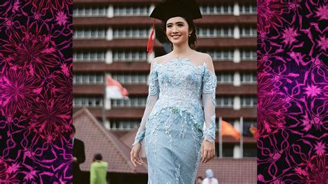 Model Kebaya Wisuda Modern Terinpirasi Dari Artis Kepogaul