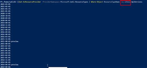 Set Azresource Fails With The Value Of Parameter Api Version Is Invalid · Issue 17415 · Azure
