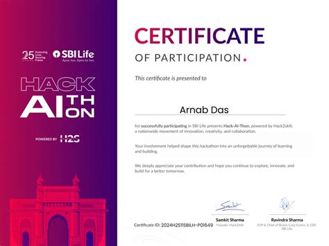 Hackathon Ai Innovation Hack2skill Sbilife Learningbybuilding