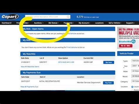 Online Car Auctions Videos Copart Uk