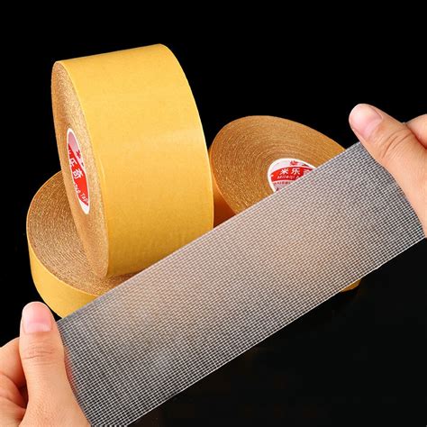 5m 메쉬 고점도 투명 양면 그리드 테이프 섬유 재사용 가능한 자체 접착 테이프 고온 흔적 없음 테이프 Aliexpress