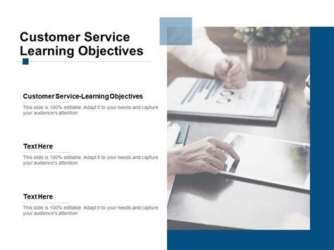 customer service learning objectives ppt powerpoint presentation summary cpb powerpoint