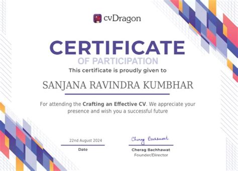 sanjana kumbhar on linkedin careergrowth cvbuilding learningjourney