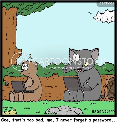 Forgotten Password Cartoons And Comics Funny Pictures From Cartoonstock