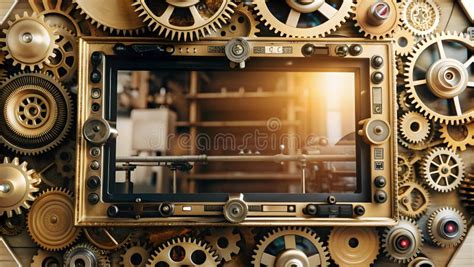 Ai Driven Automation Border Frame Concept As A Clean Border Frame With