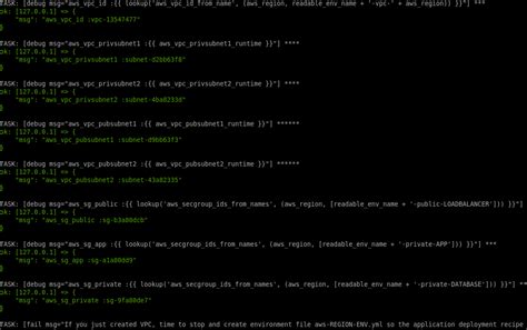 Automating Network Mastering Scenarios For Amazon Vpc With Ansible