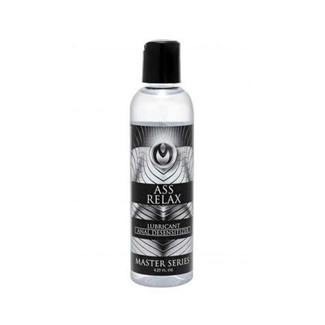 Master Series Ass Relax Desensitizing Lubricant 425 Oz