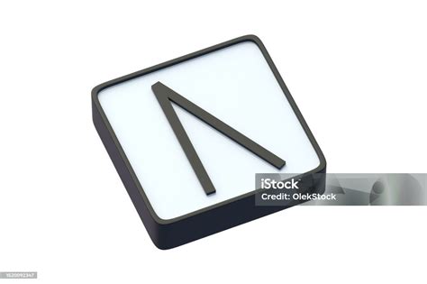 흰색 배경에 분리된 버튼에 우루즈 룬 고대 독일어 알파벳입니다 신비로운 상징 스칸디나비아 Futhark 오컬트 기호입니다 옛 북유럽 문자입니다 3d 렌더링 0명에 대한 스톡