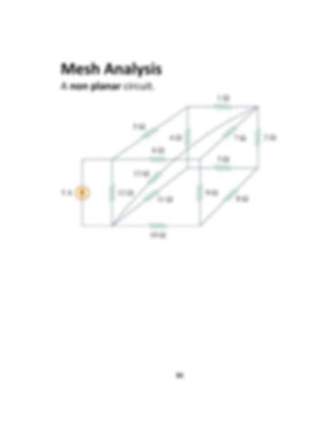 SOLUTION Mesh Current Analysis Method Studypool