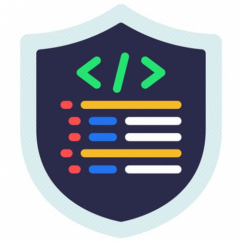 Code Security Secure Programming Shield Icon Download On Iconfinder