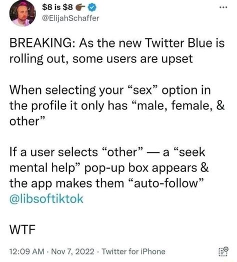 Breaking As The New Twitter Blue Is Rolling Out Some Users Are Upset
