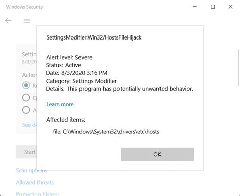 Windows 10 Hosts File Blocking Telemetry Is Now Flagged As A Risk