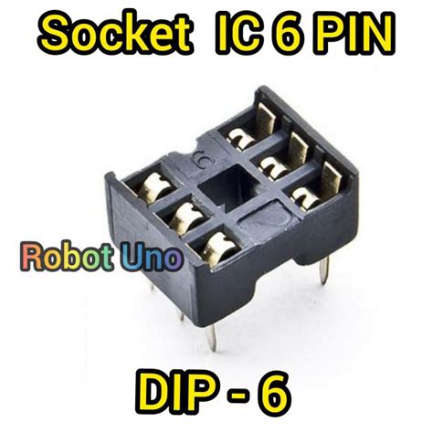 Jual Ic Socket 6 Pin Socket Ic Shopee Indonesia