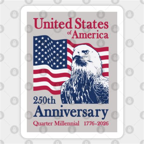 United States Of America 250th Anniversary 1776 2026 Washington