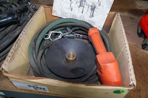 Caldo Mini Torch Miller Spoolmatic 30a Kel Arc Stitch Welder Assorted Leads And Wire Roller