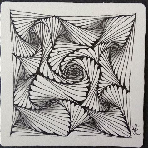 Paradox Zentangle Patterns Artist Inspiration Zentangle