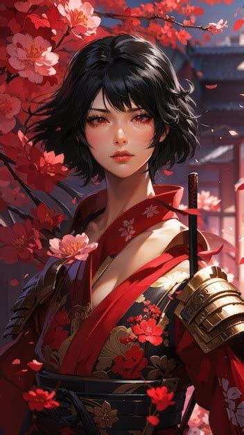 Premium Ai Image Anime Girl With Armor Premium Ai Image Anime Girl With Armor