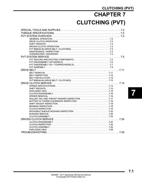 Polaris Clutch Spring Rate Chart A Visual Reference Of Charts Chart Master