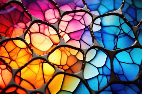 Premium Photo Essence Of Abstraction Influenced By The Microscopic Portraying Lines And Shapes