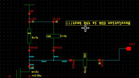 Schematic Editor Revolution Eda