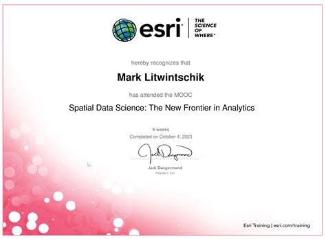 A Review Of Esris Spatial Data Science Mooc